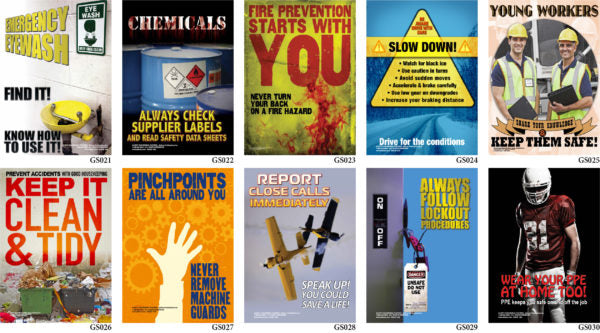 General Safety Poster Pack 3 – Smart Workplace