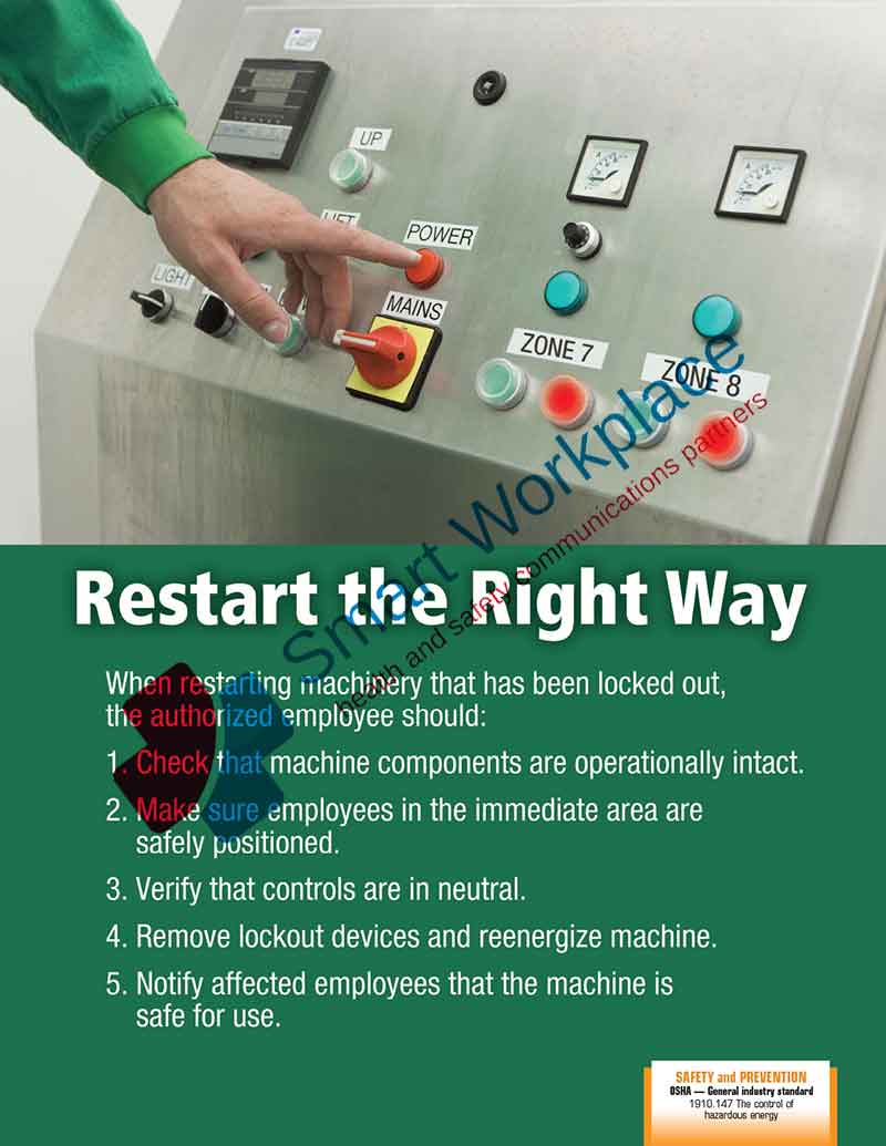 Occupational Safety and Health Posters - Smart Workplace